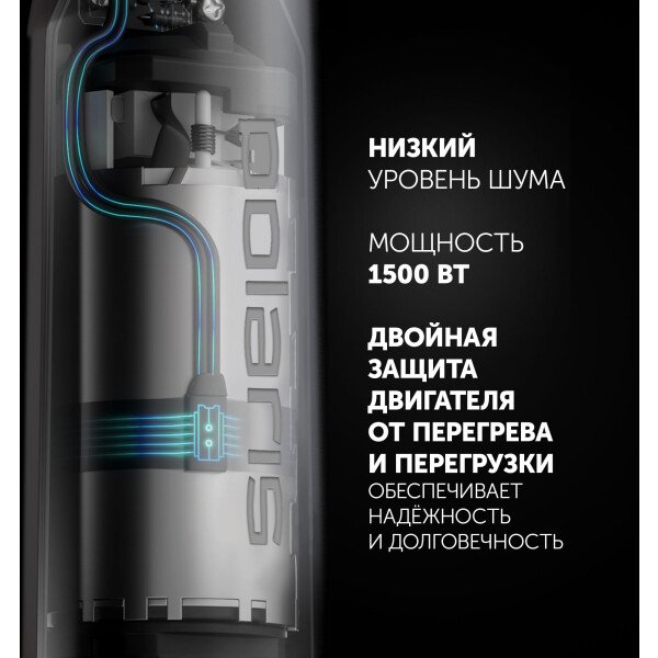 Погружной блендер Polaris PHB 1589AL CUBE (черный) купить в Минске, цена