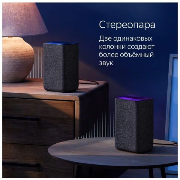 Умная колонка Яндекс.Станция 2 YNDX-00051B (синий кобальт) купить в ...